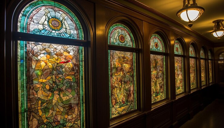 Glimpses Through Glass: Stunning Stained Glass Door Designs