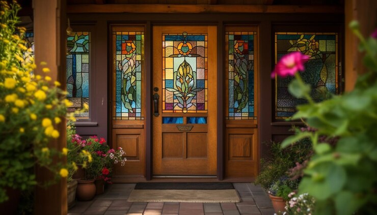 Windows to Wonder: Stained Glass Doors in Architectural Marvels